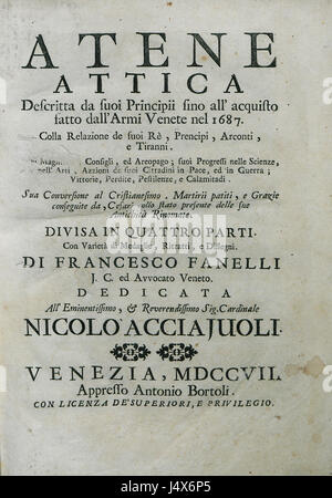 The title page by Francesco Fanelli from 1695 features a beautifully ...