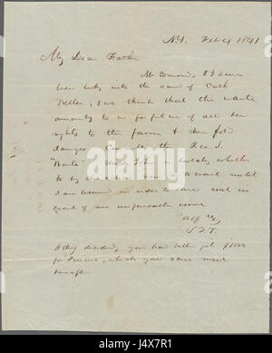 A historical document from January to April 1836, featuring Elam Tilden ...