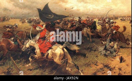 Battle of Nicopolis map Stock Photo - Alamy