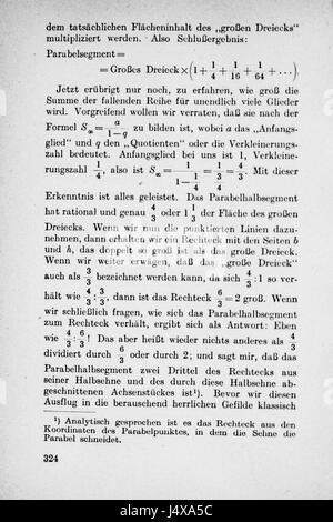 This page from 'Vom Einmaleins zum Integral' (From Multiplication Table ...