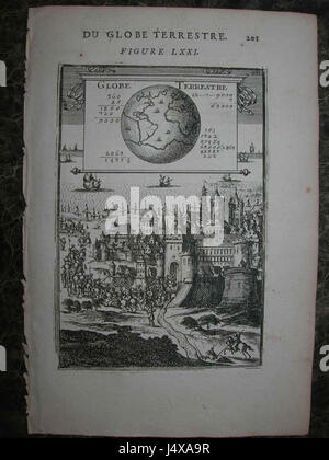17th century Map of the World Stock Photo - Alamy