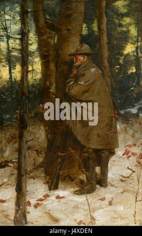 This oil painting by American artist Gilbert Stuart, created around ...