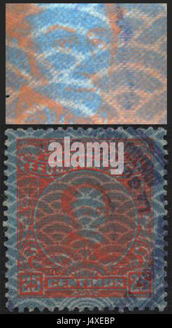 Postage stamp from Venezuela in the Instruccion series issued in 1893 ...