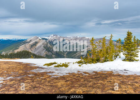 Scenic views of the Eastern Slopes of the Canadian Rocky Mountains ...