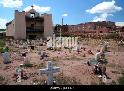 Zuni Nuestra Senora Church Stock Photo - Alamy