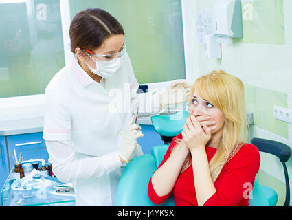 Closeup portrait terrified girl woman scared of needles, syringes Stock ...