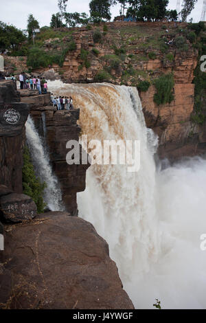Waterfall in gokak, karnataka, india, asia Stock Photo - Alamy