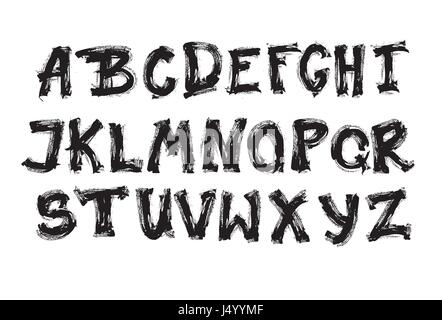 Vector Alphabet. Exclusive Custom Letters. Lettering and Custom ...