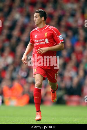 JAVIER MANQUILLO LIVERPOOL FC LIVERPOOL FC ANFIELD LIVERPOOL ENGLAND 17 ...