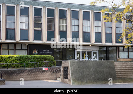 Teesside Magistrates Court and Coroners Court in Middlesbrough Stock ...