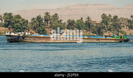 Nile barge, Egypt Stock Photo - Alamy