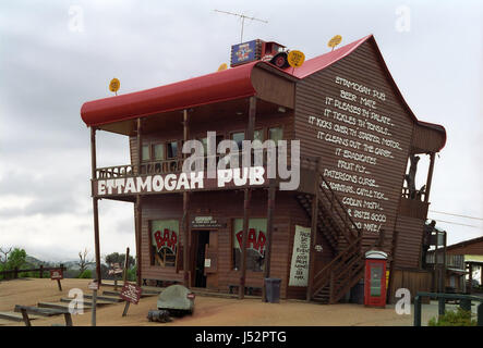 Ettamogah Pub: an Aussie cartoon made real. Near Albury, NSW, Australia ...