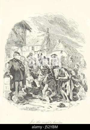'Jack Hinton,' a novel with illustrations by Phiz, features detailed ...