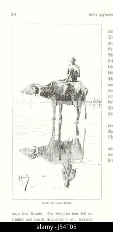 Illustrated narrative of a journey along the Nile River, featuring ...