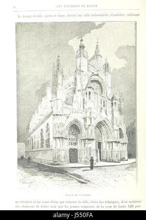 'Les Environs de Rouen' is a collection of drawings by Fraipont ...