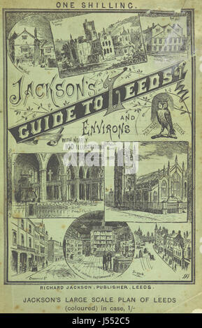 An illustrated guide to Leeds and its surrounding areas, detailing the ...