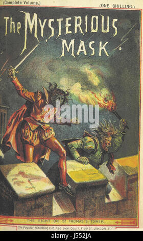 The Mysterious Mask. (A Story of Old London Stock Photo - Alamy