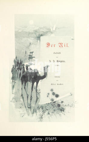 Nilfahrt (Journey on the Nile), with illustrations by R. Mainella ...