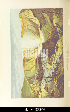 A popular geography book edited by R. Brown, featuring colored plates ...