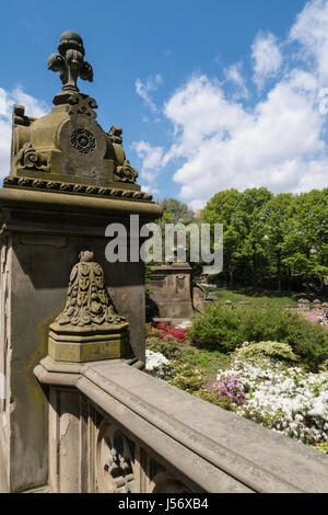 Historic Bethesda Terrace in Central Park, New York – iconic Manhattan ...