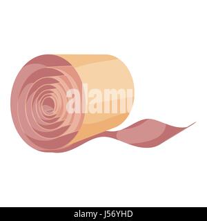 Ribbon twisted into a coil icon, cartoon style Stock Vector Image & Art ...