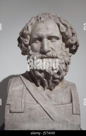 Naples. Italy. Archidamus III, King of Sparta (360 BC-338 BC) Roman ...