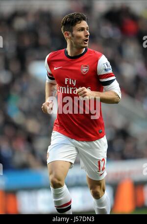 OLIVIER GIROUD ARSENAL FC ARSENAL FC ST JAMES PARK NEWCASTLE ENGLAND 29 ...