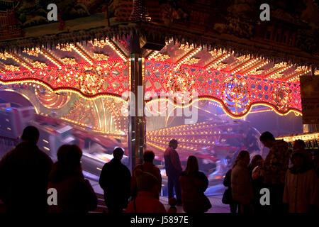 turn twirl illuminated advertising ferris wheel carousel amusement park ...