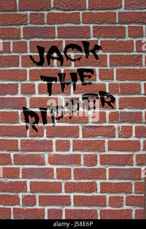 jack the ripper as writing Stock Photo - Alamy