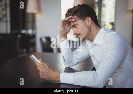 Hand touching digital table with PROBLEM inscription, new age security ...