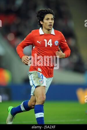 MATIAS FERNANDEZ CHILE WEMBLEY STADIUM LONDON ENGLAND 15 November 2013 ...