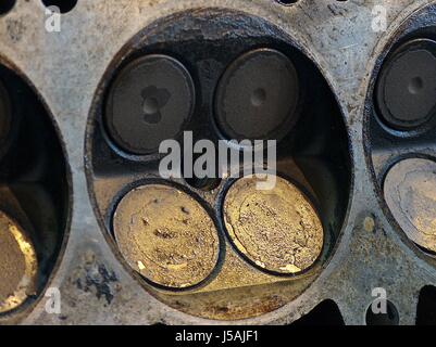 engine drive motor channel metal channels combustion valves burnt ...