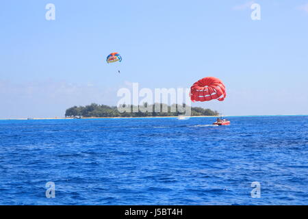 Managaha Island and lagoon; Saipan, Northern Marianas Islands ...
