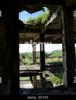 Ruins of Japanese Air Command Building,Tinian Ruins of the Japanese Air ...