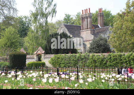 The Southover Grange Gardens, Lewes, East Sussex, Uk Stock Photo - Alamy