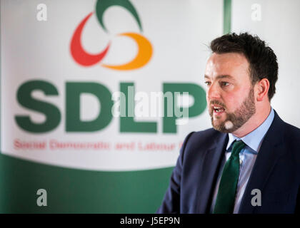 SDLP leader Colum Eastwood during a press conference where he announced ...