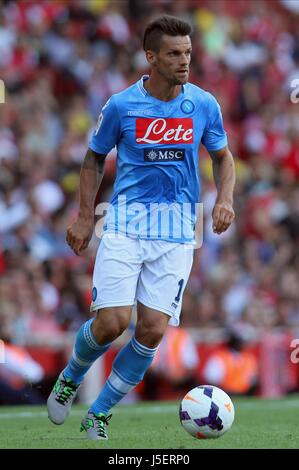 CHRISTIAN MAGGIO NAPOLI LONDON UK 03 August 2013 Stock Photo - Alamy