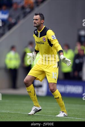 JOE LEWIS CARDIFF CITY FC KC STADIUM HULL ENGLAND 14 September 2013 ...