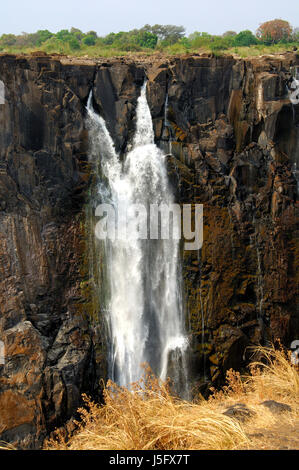 africa sightseeing waterfall rivers ravine element rage waterpower ...