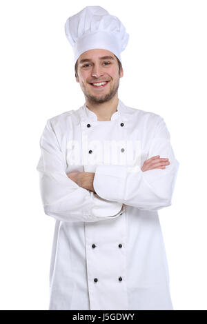 Trainee and chef cooking Stock Photo - Alamy