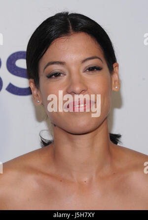 Stephanie Sigman attends the 2017 CBS Upfront at the Plaza Hotel in New ...