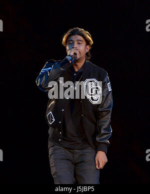 Rapper Kap G performing live onstage at American Airlines Arena in ...