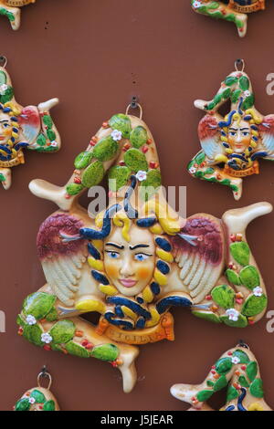 The word Trinacria means triquetra and refers to the shape of the ...