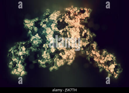 Integrin alpha-4 beta 7 (a4b7, headpiece). Cell surface protein complex ...