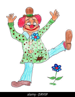 clown spring bouncing Stock Photo - Alamy
