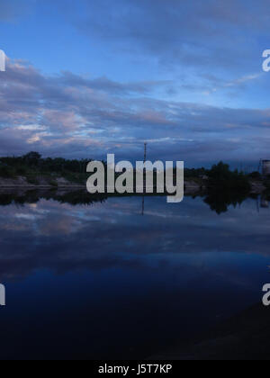 01761 Bocaue River Bridge Sunsets Bocaue Bulacan MacArthur Highway 16 ...