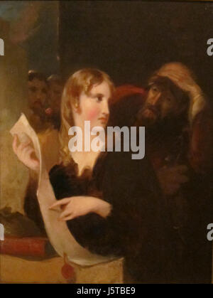 Portia, Merchant of Venice 1836 by Thomas Sully Stock Photo - Alamy