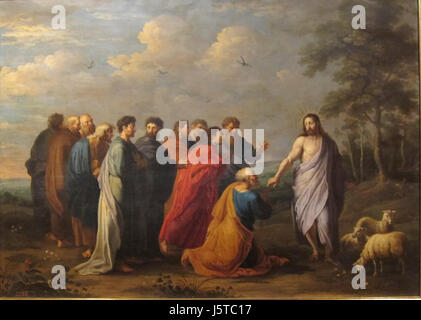 'La Consigna de la Iglesia' is a painting by Willem van Herp, focusing ...