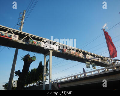 The SM City Marikina Flyover connects key areas including Marcos Bridge ...