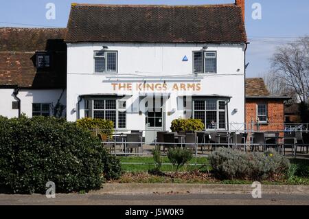 The Kings Arms, Cardington, Bedfordshire, is now a traditional village ...